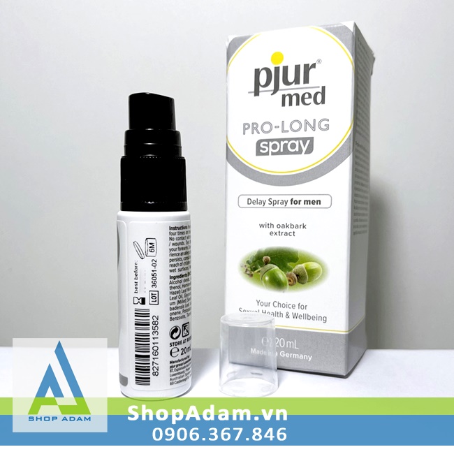 Chai Xịt Kéo Dài Thời Gian Thảo Dược Pjur Med Pro Long Delay Spray